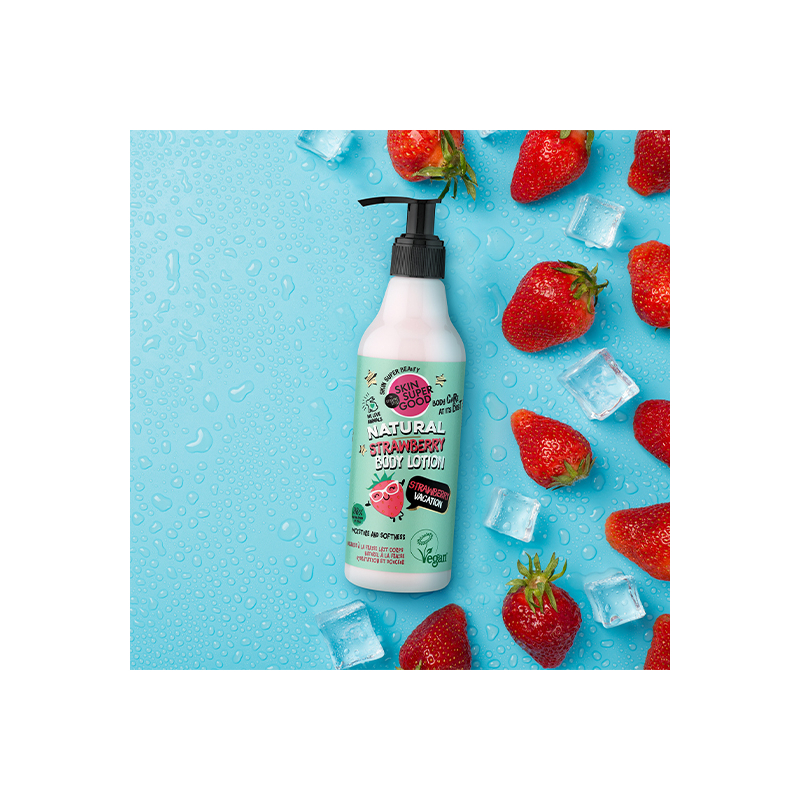Loció Corporal Natural de Maduixa Strawberry Vacation | Perfumería Júlia