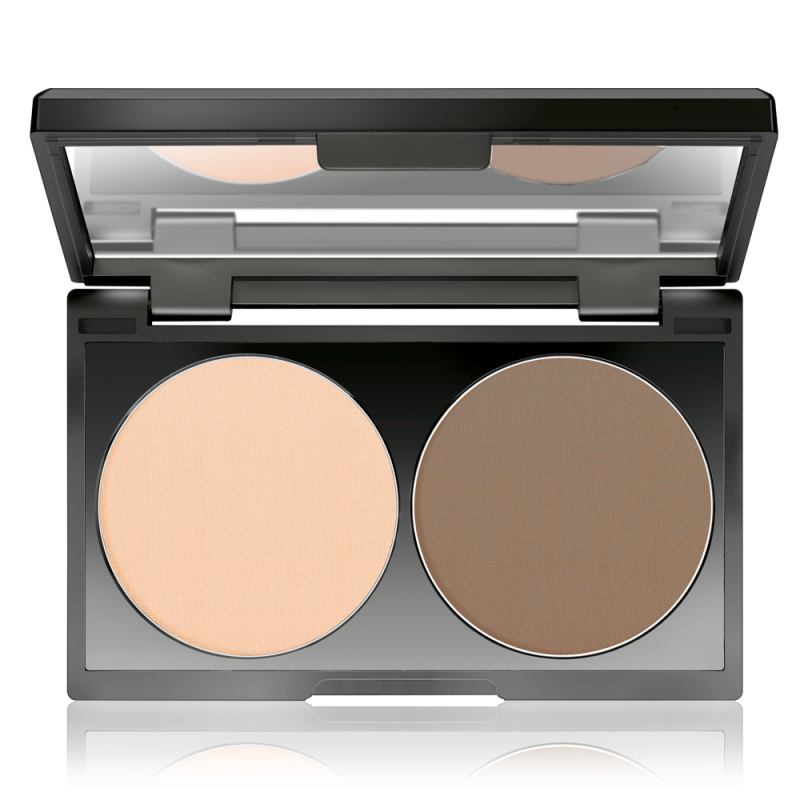 DUO CONTOURING POWDER LIGHT COFFEE de Make Up Factory